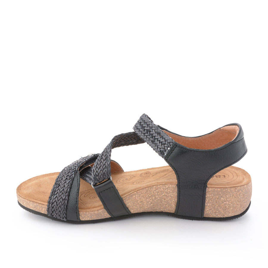 TRULIE - BLACK - LEATHER – Plaza Shoe Store