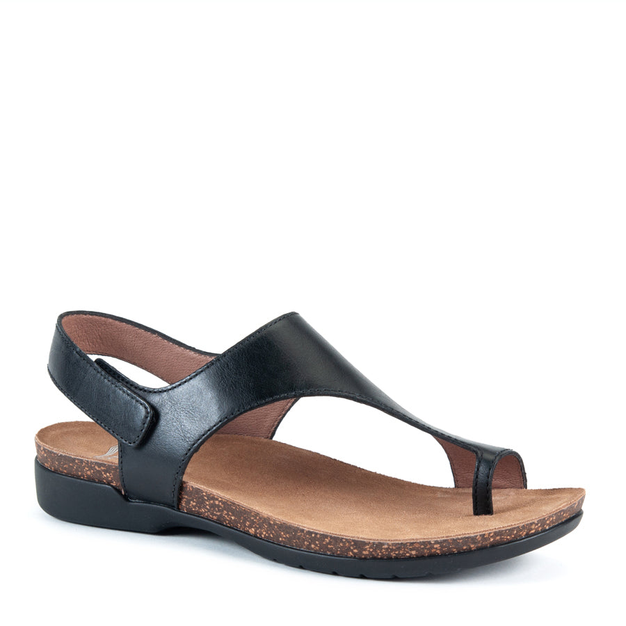 REECE - BLACK - LEATHER – Plaza Shoe Store